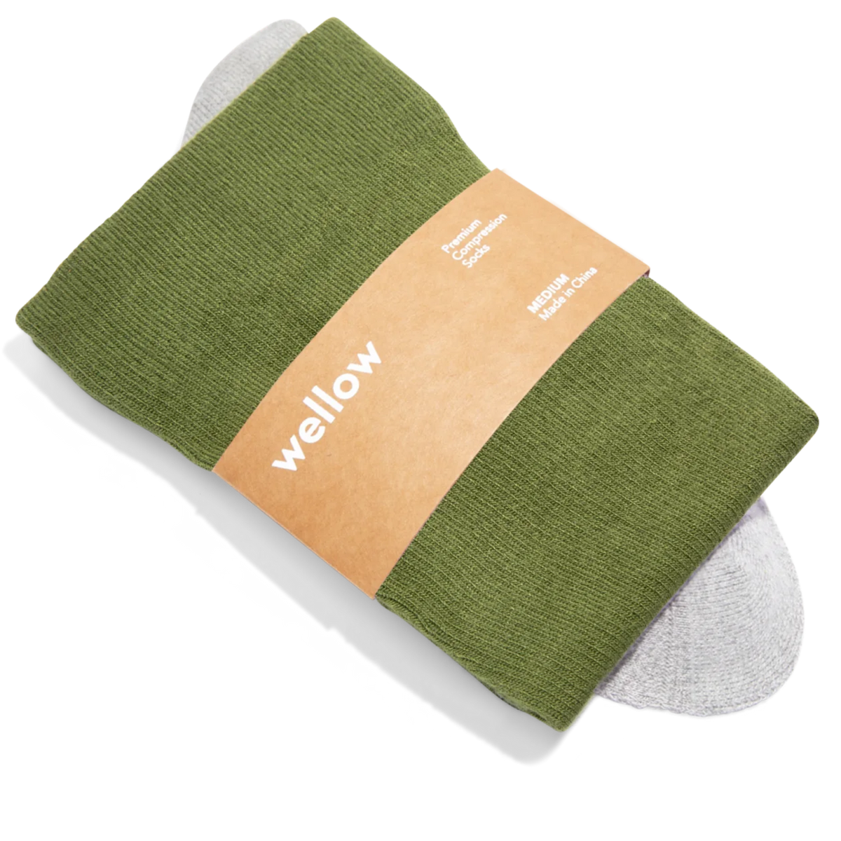 Army Green | Compression Socks | Single Pair – Wellow