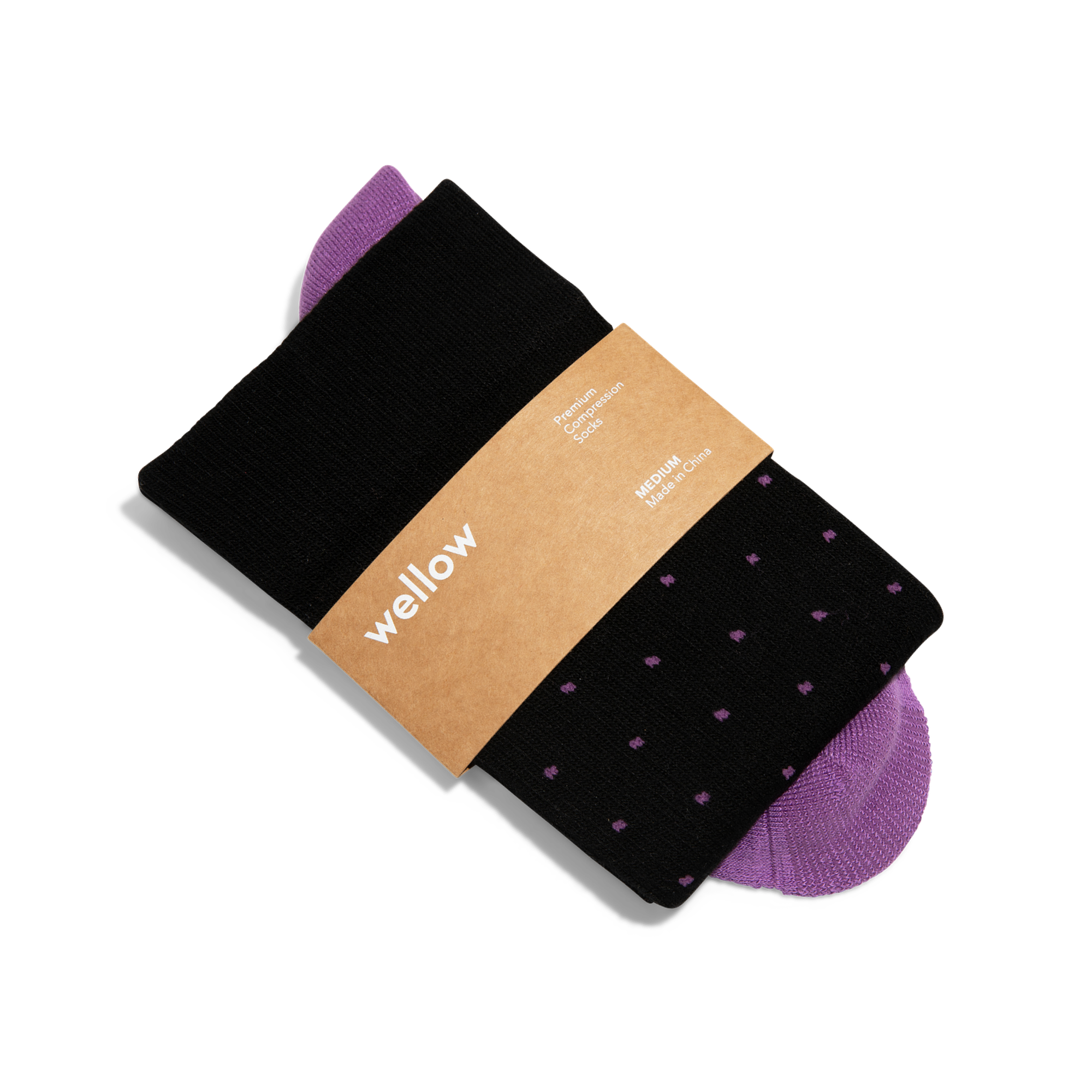 Black Purple Dot – Wellow
