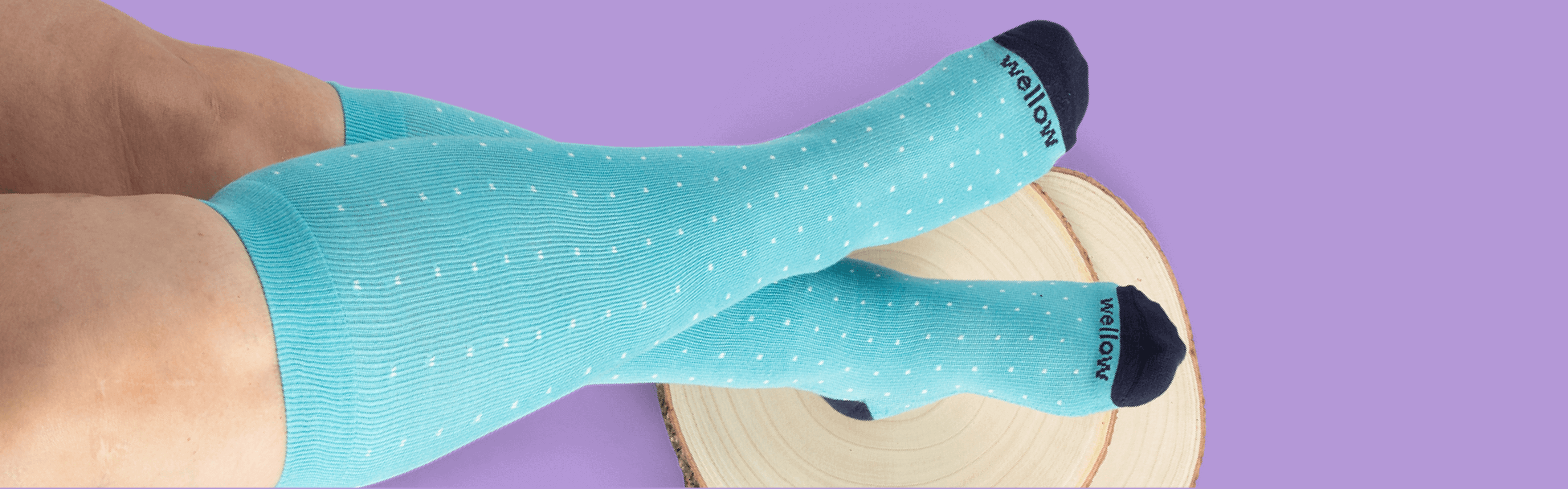 Wide Calf Compression Socks | Wellow Compression Socks