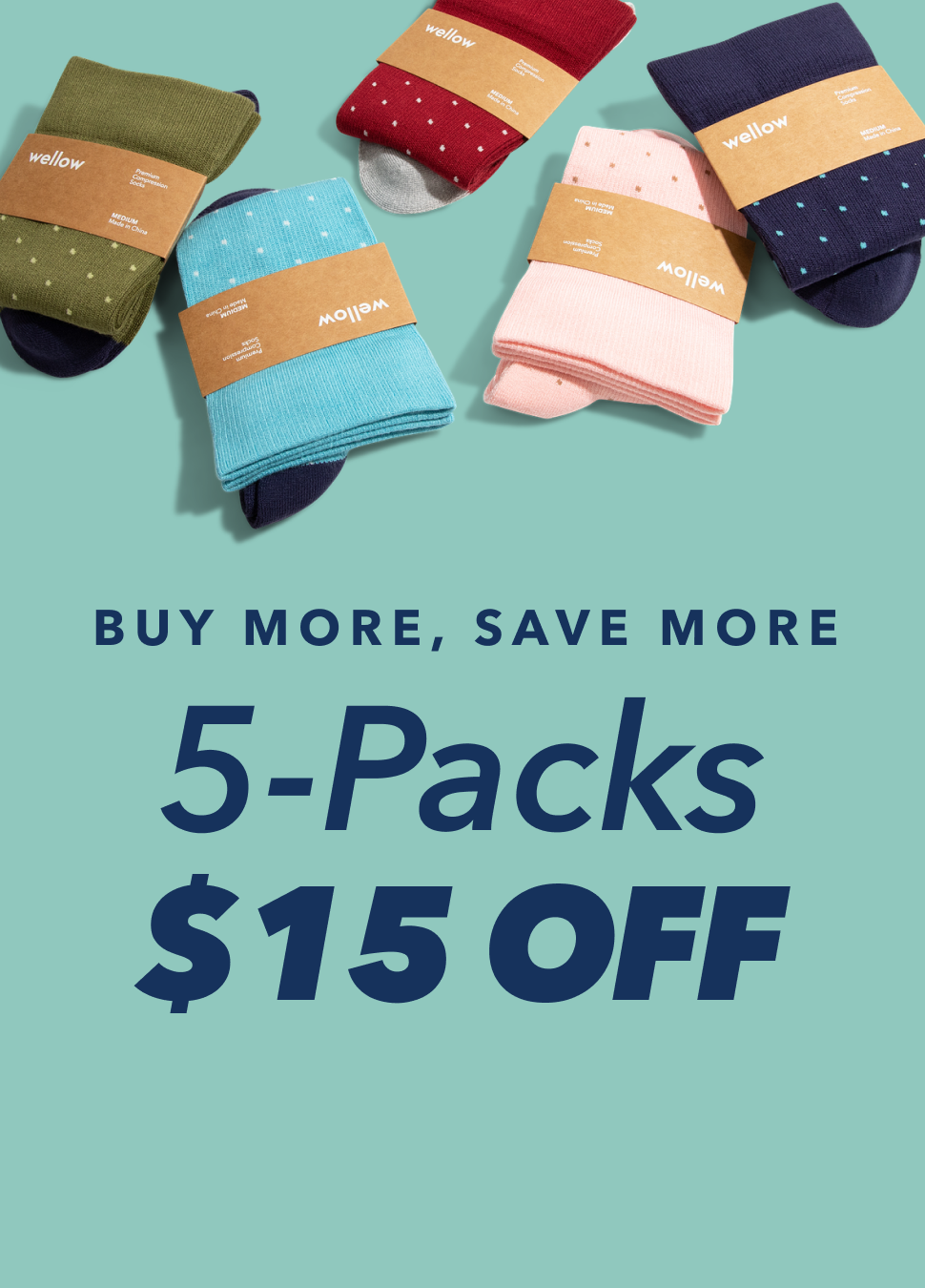 Wellow Compression Socks