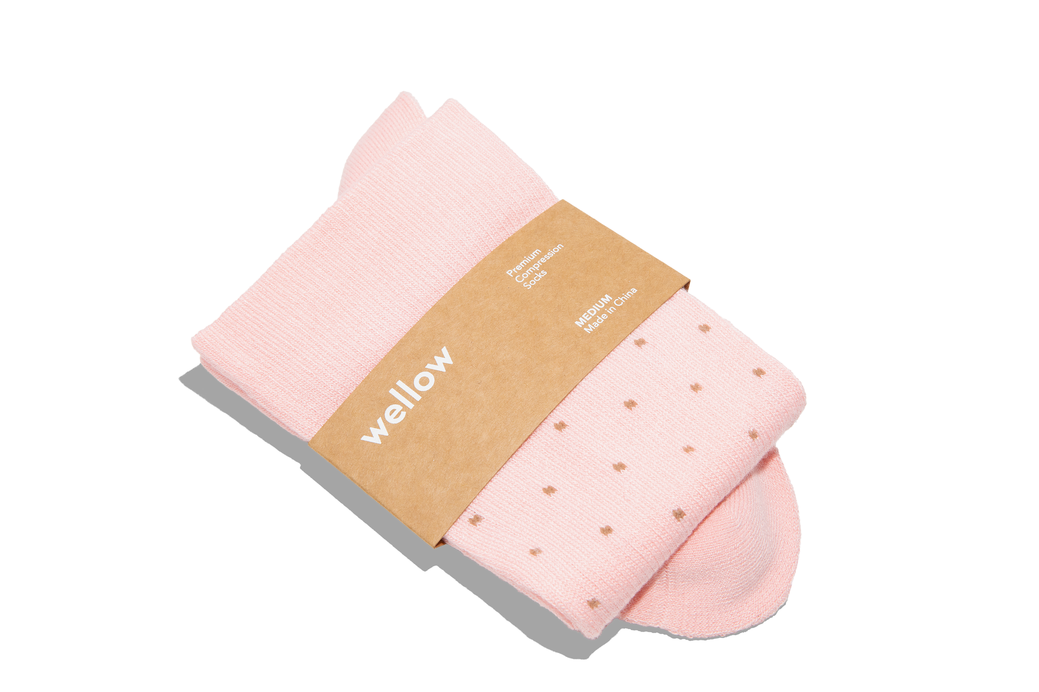 Rhubarb Dot | Compression Socks | Single Pair – Wellow